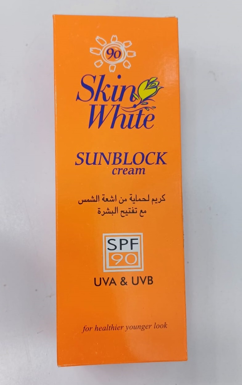 Skin White SPF 90 Sunblock Cream 100g (Dubai)